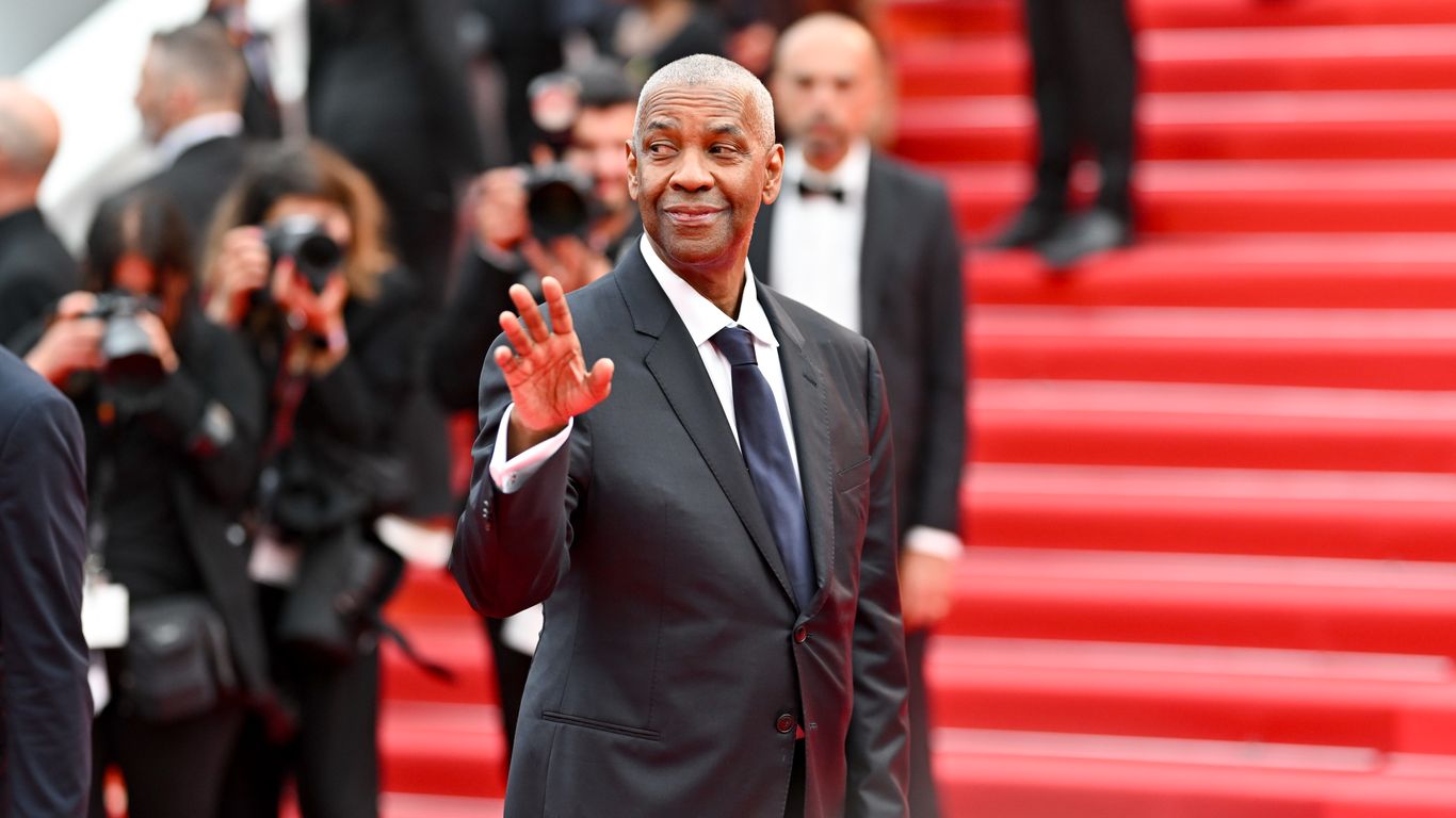 Denzel Washington vient de recevoir une Palme d'Or d'Honneur (surprise ...