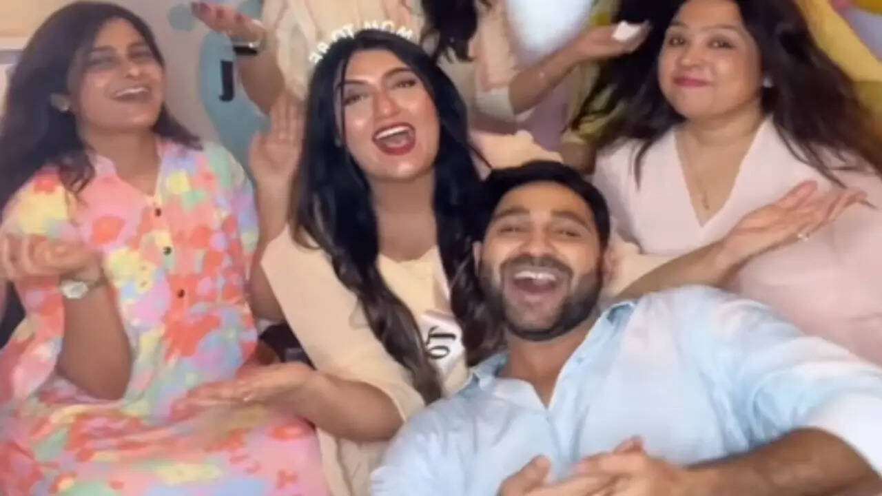 Shireen Mirza’s Baby Shower: YHM Actress Grooves To Koi Mil Gaya Song ...