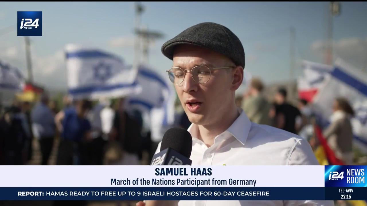 Nazi descendants in Israel for March of the Nations
