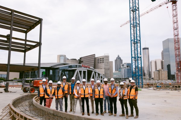 Work begins on Cosm entertainment venue at Centennial Yards