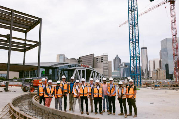 Work begins on Cosm entertainment venue at Centennial Yards