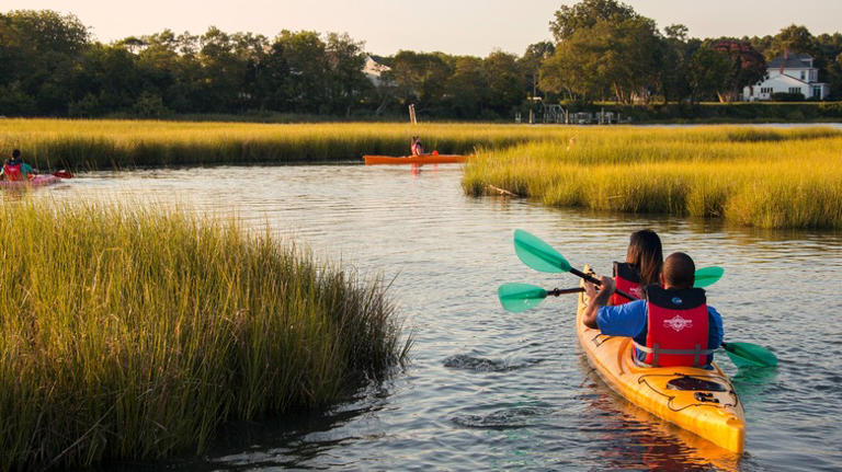 A Kayak Tour Through Virginia's Chesapeake Bayscapes Ends At A Coastal ...