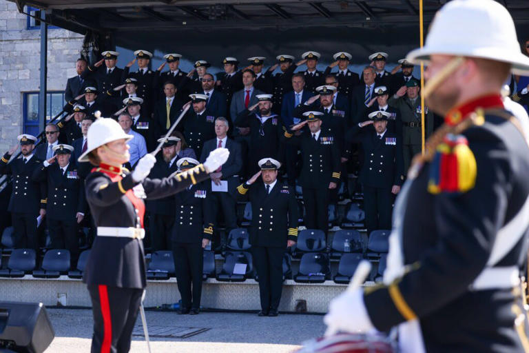 Royal Navy unveil 12 metre uncrewed submarine named after Excalibur