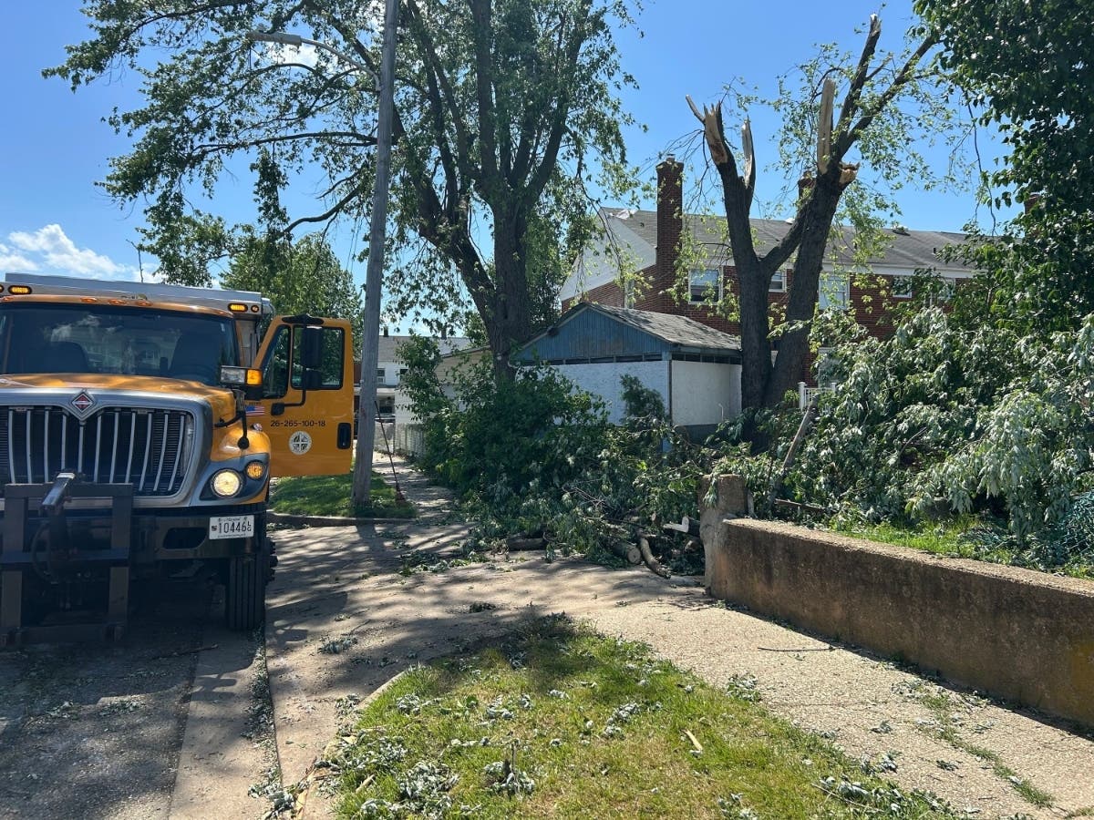 Tornado Ripped Roof Off Dundalk Home, MD Rallying After Twister