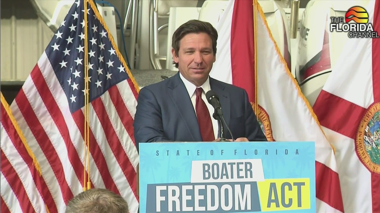 Governor DeSantis signs Boater Freedom Act