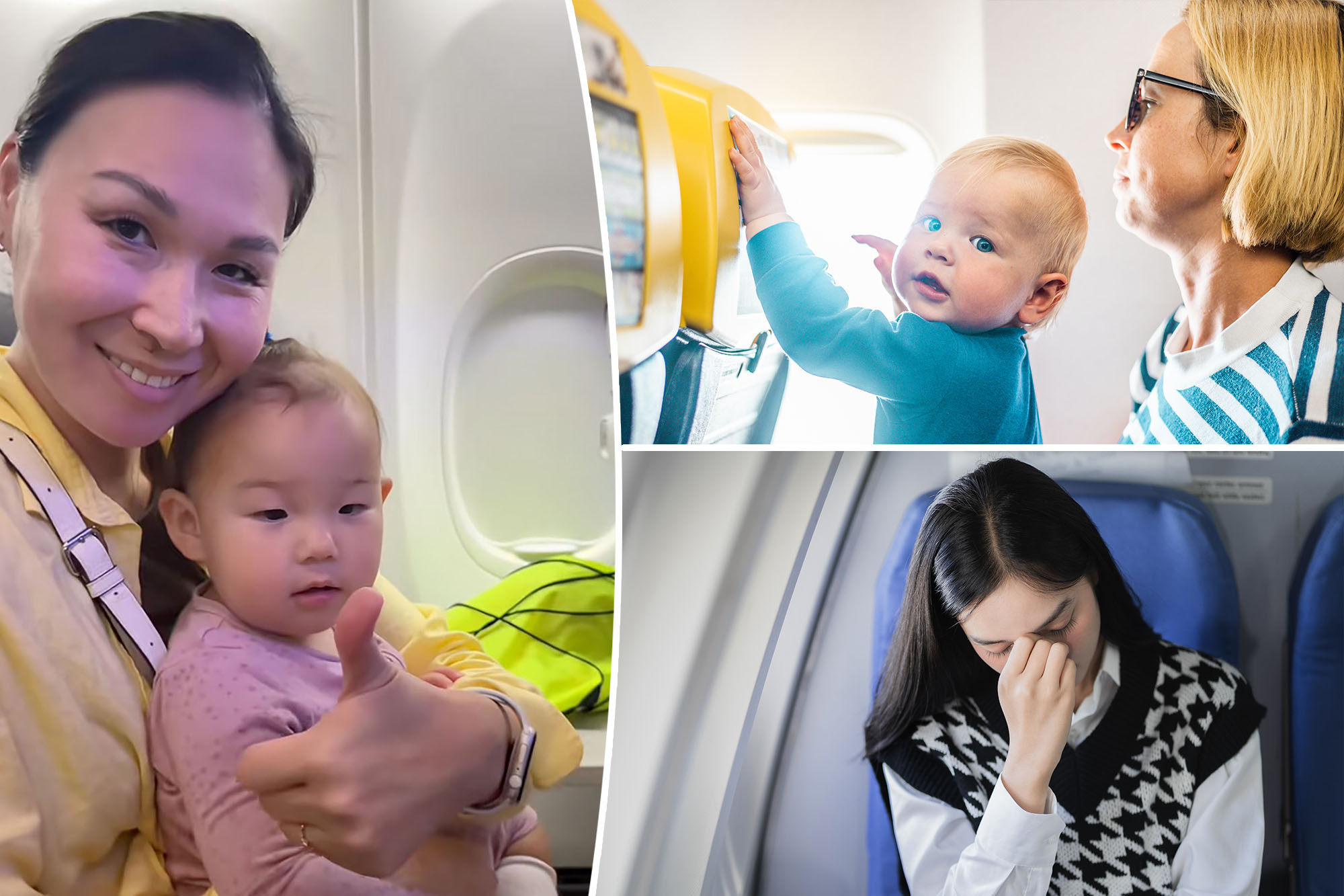 A flight attendant taught me this mommy hack for traveling with my baby ...