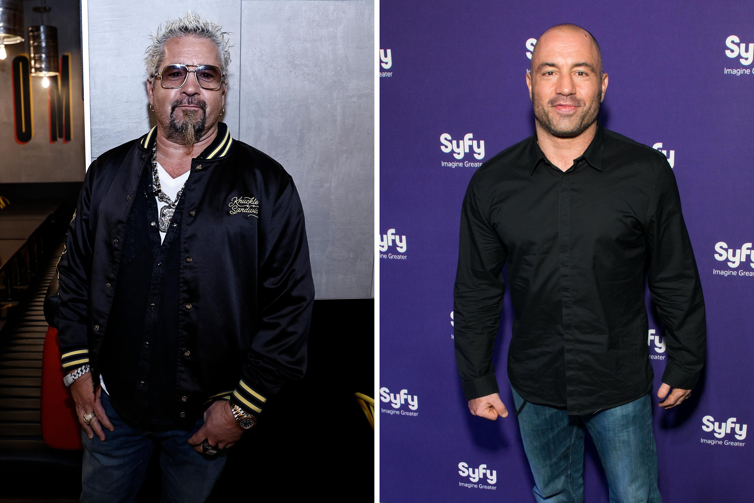Guy Fieri's Joe Rogan remark takes off online
