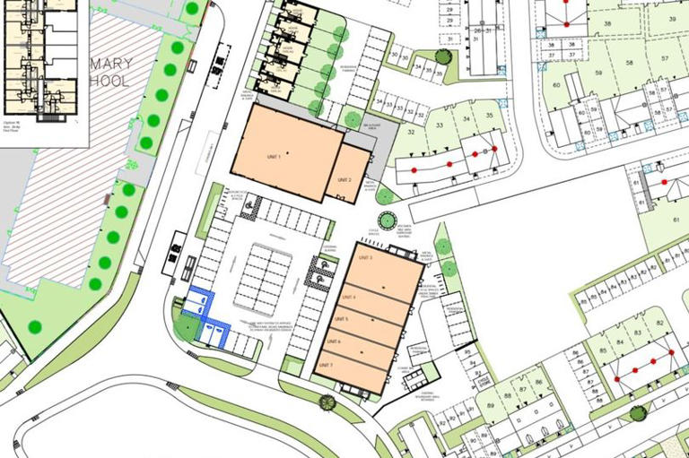 Plans for new local centre in Northamptonshire town's residential ...