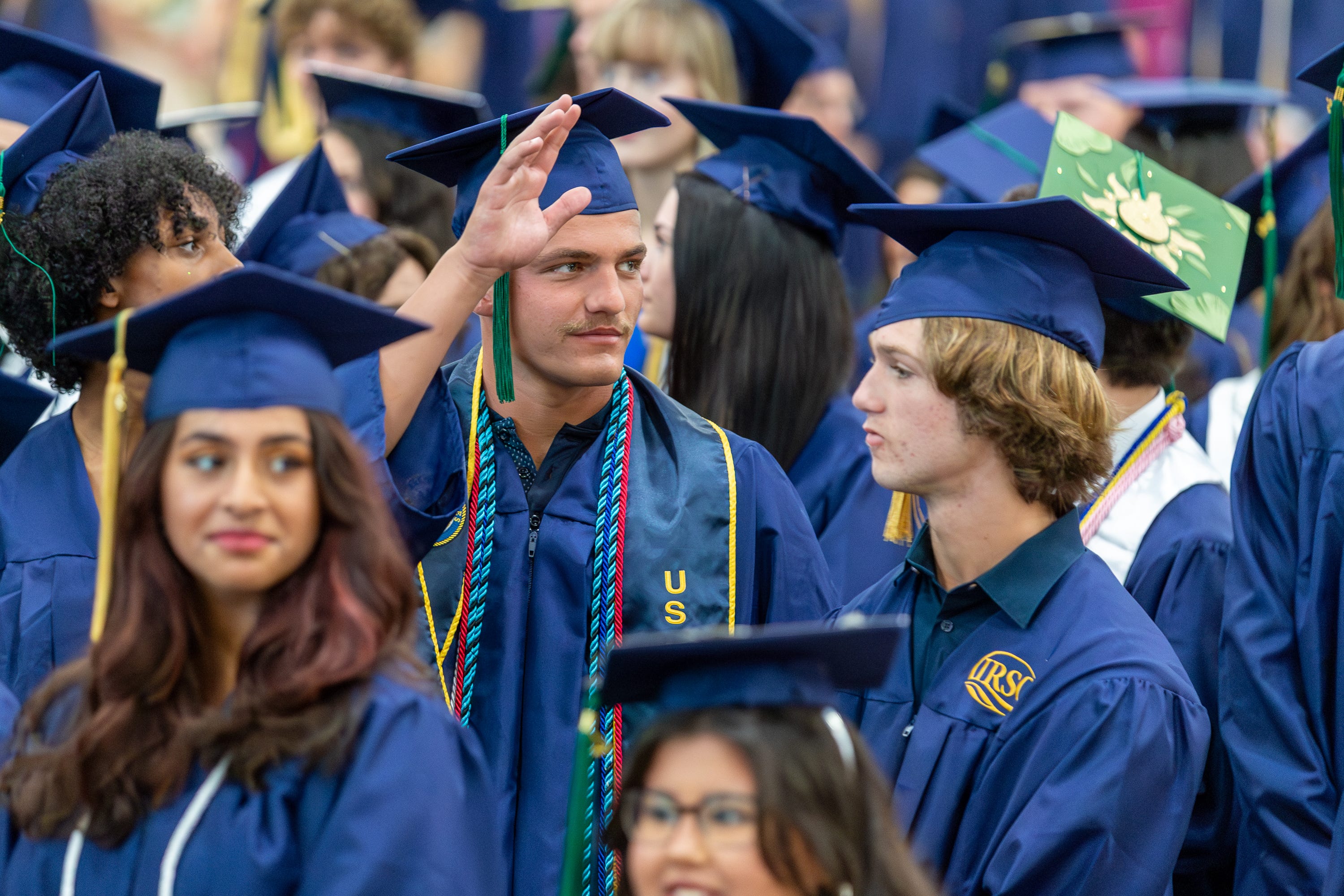 See photos and video from Clark Advanced Learning Center's 2025 graduation