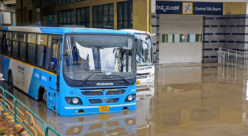 Heavy downpour sinks Bengaluru; oppn tears into govt on city infra