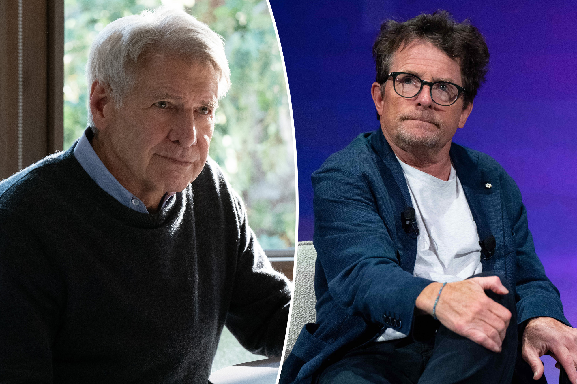 Harrison Ford reacts to Michael J. Fox joining ‘Shrinking’ after 5-year ...