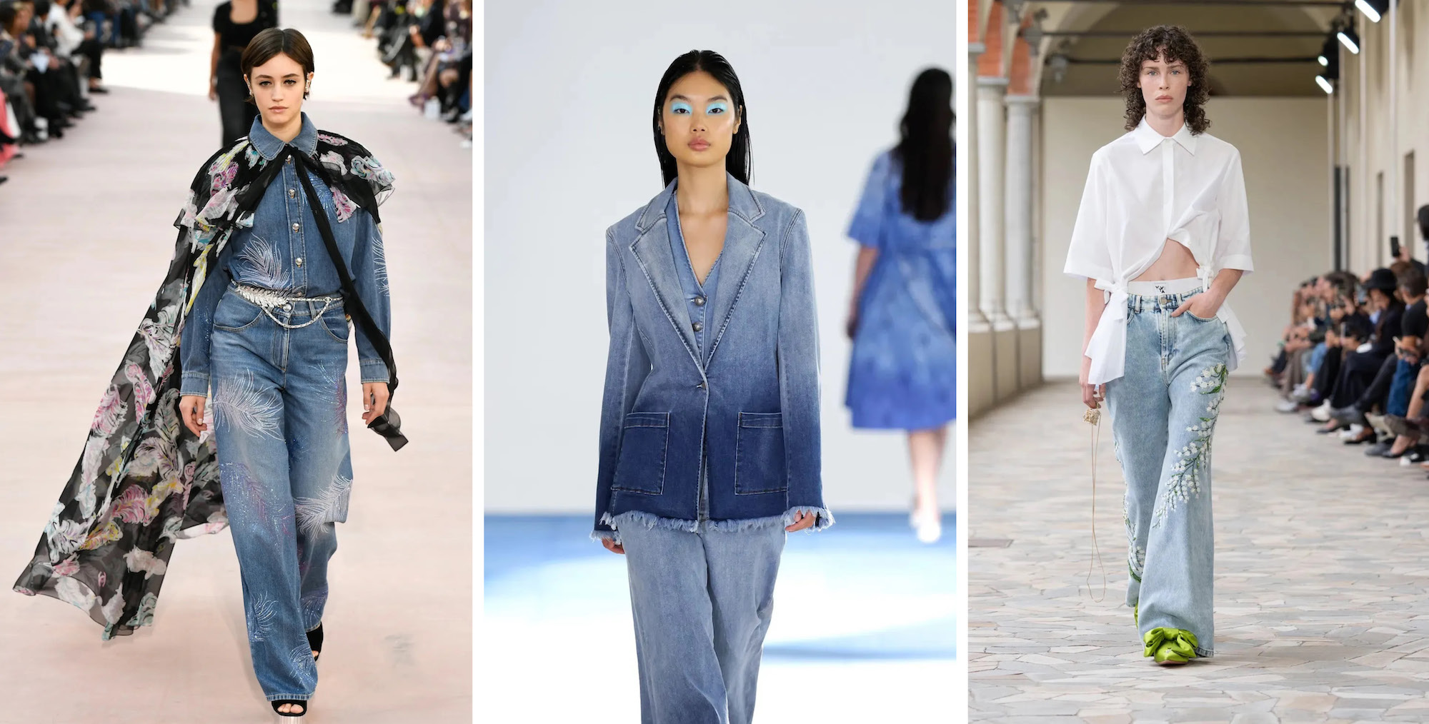 WGSN: Distressed and Embellished Jeans Are Back