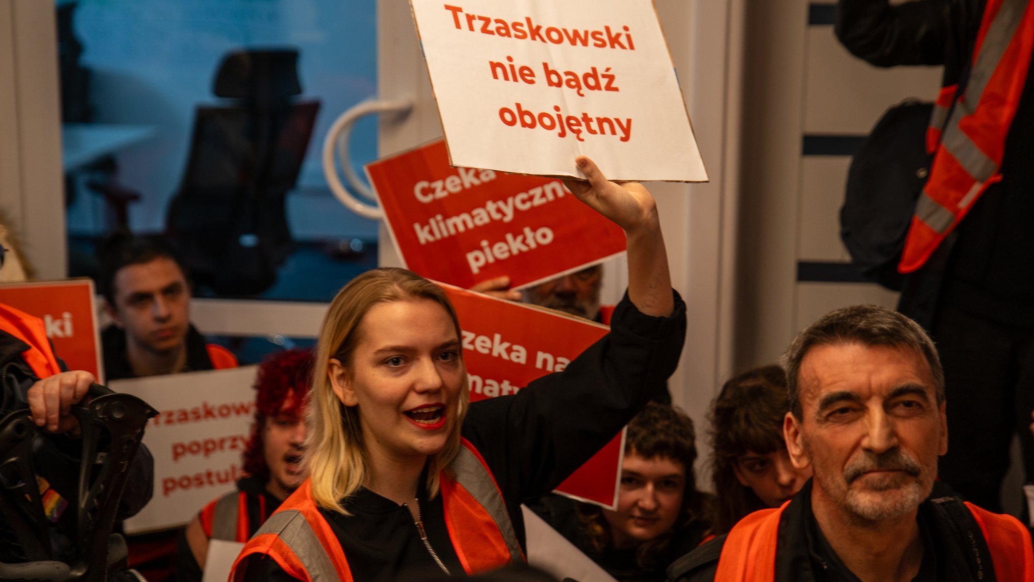 Aktywiści okupowali siedzibę sztabu Trzaskowskiego. Jest reakcja ...