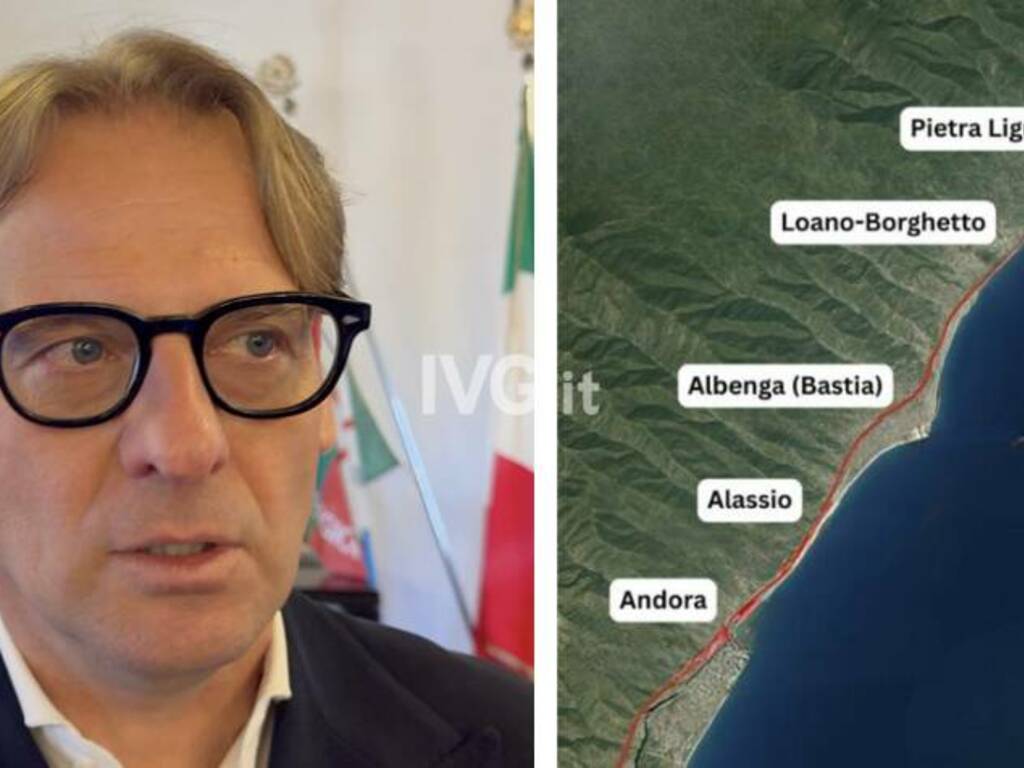 Ferrovia a monte tra Finale e Andora, Scajola: “Far partire i lavori al ...