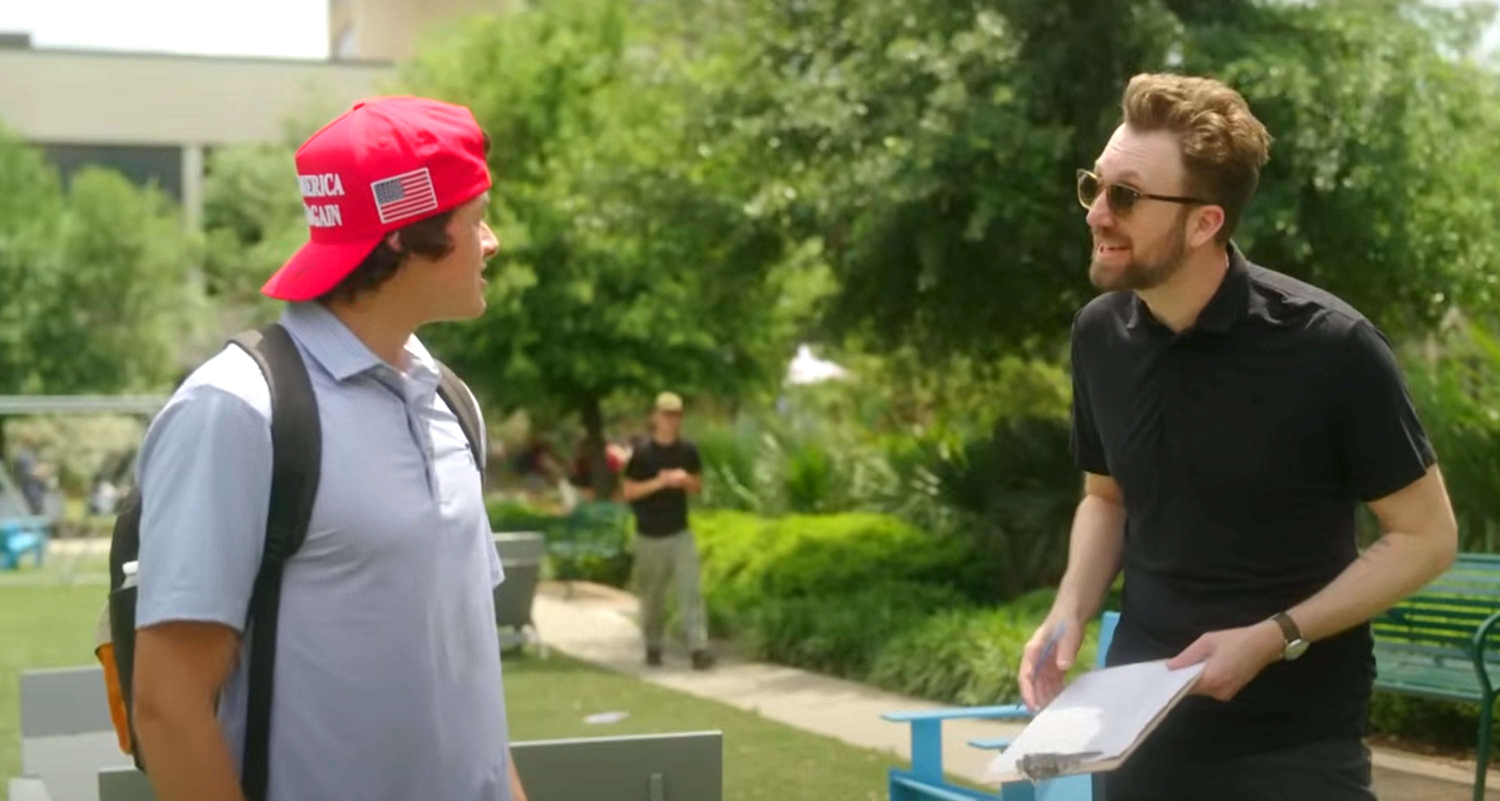 Jordan Klepper Embarrasses MAGA Bros Who Claim Trump Is ‘Cool’