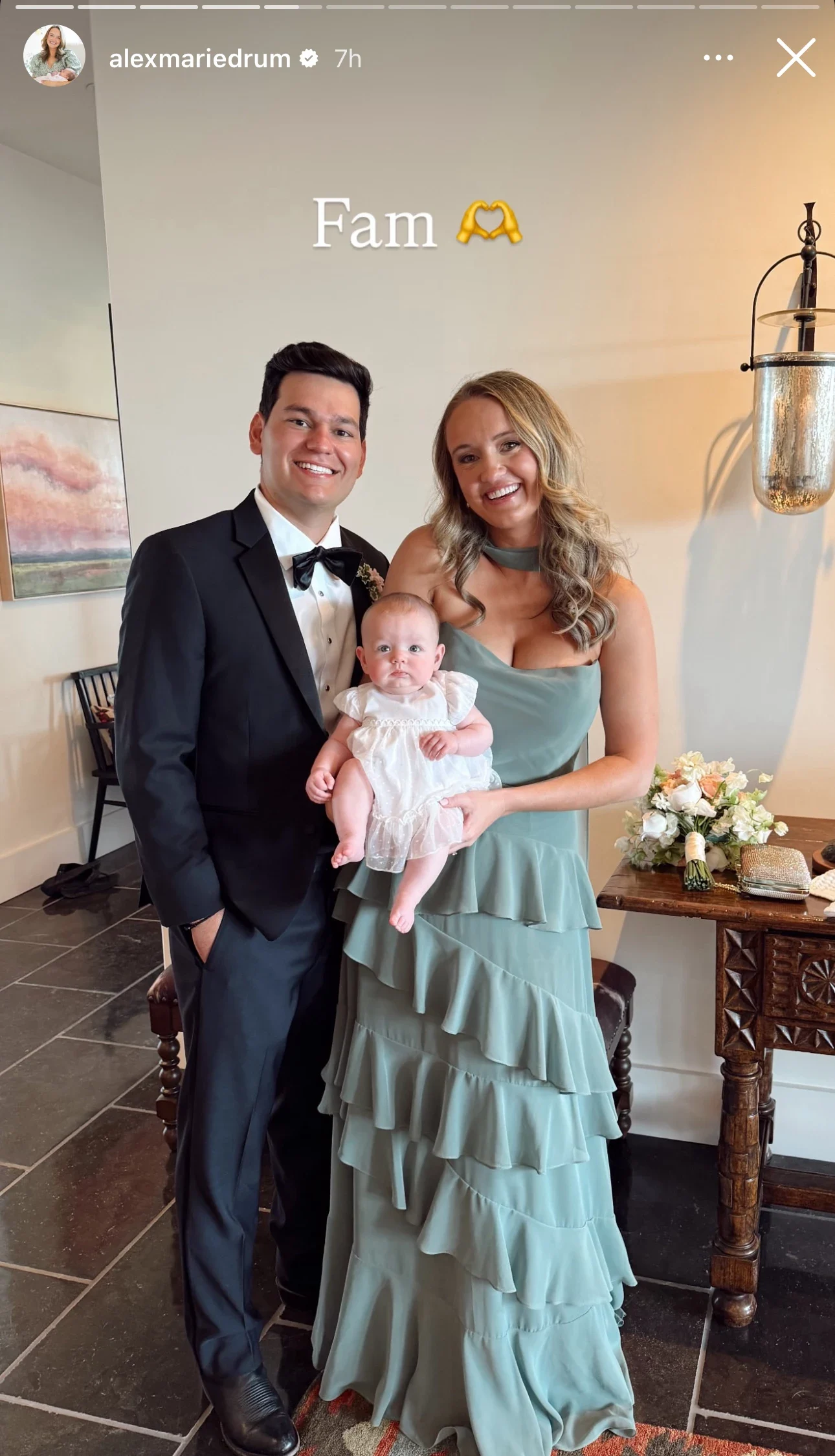 Ree Drummond’s Grandbaby Puts on Her Best Dress for Auntie Paige’s Wedding [Pictures]