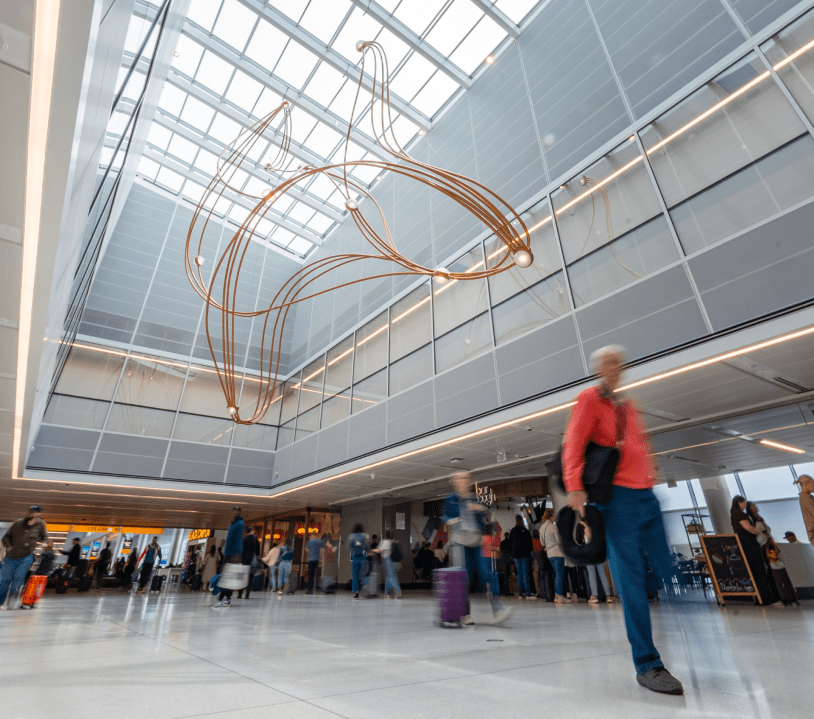Meet the Denver International Airport’s newest art installation