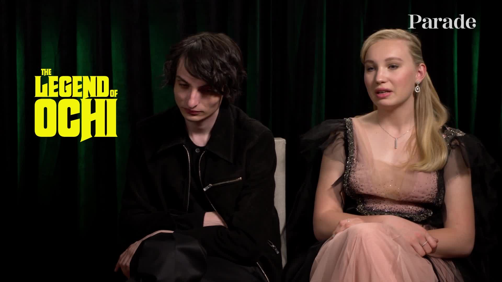 Finn Wolfhard & Helena Zengel on the Time She Rescued a Dog on the Set ...