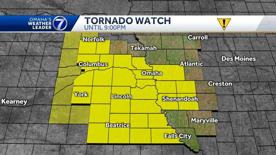 Severe Storms Monday Afternoon Evening For Omaha Area