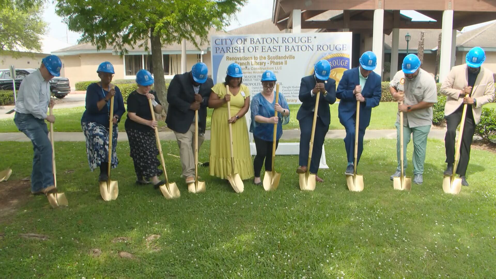 Groundbreaking ceremony held for Scotlandville Branch Library ...