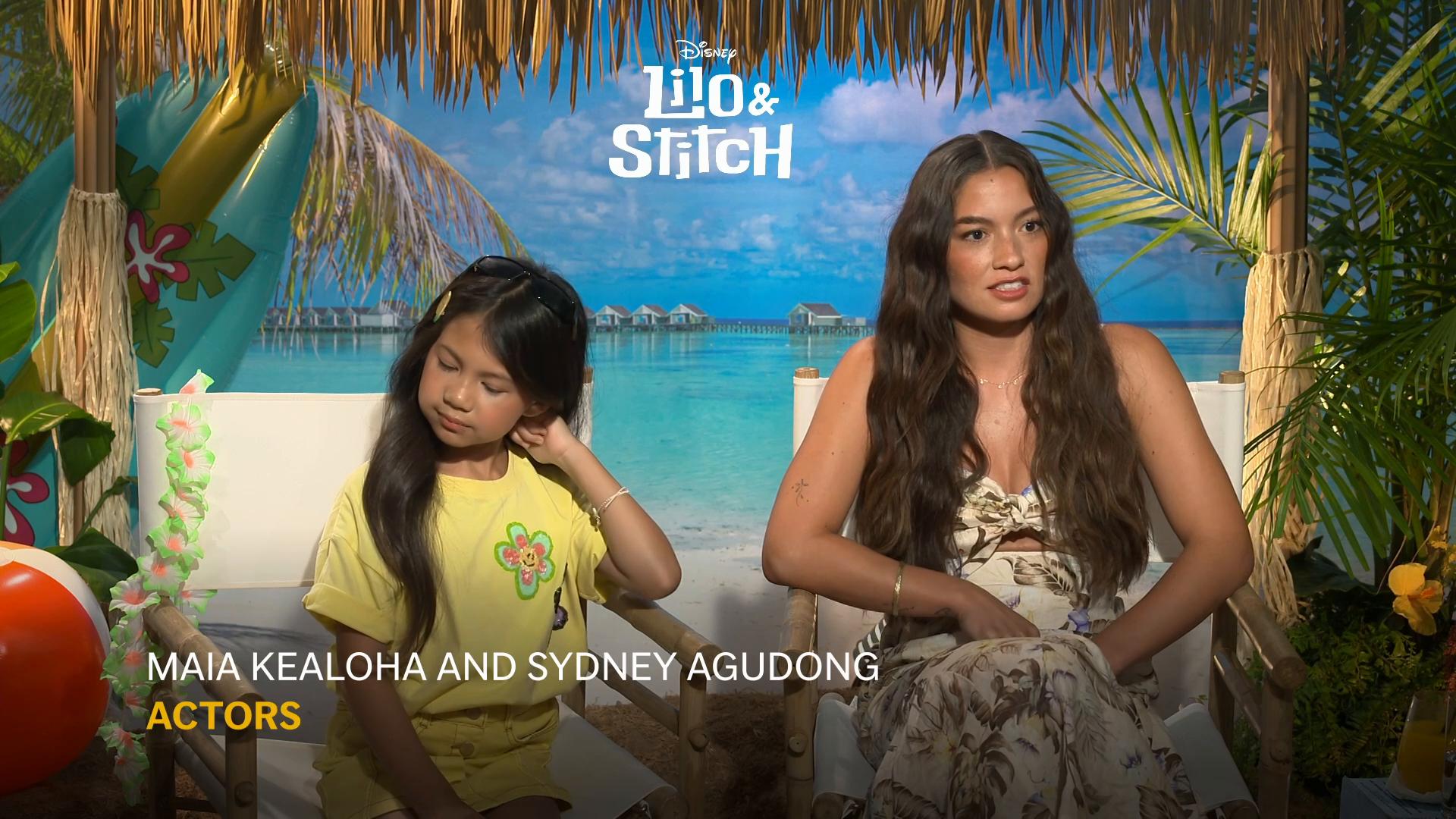 Sydney Agudong got advice from Tia Carrere before playing Nani in 'Lilo ...
