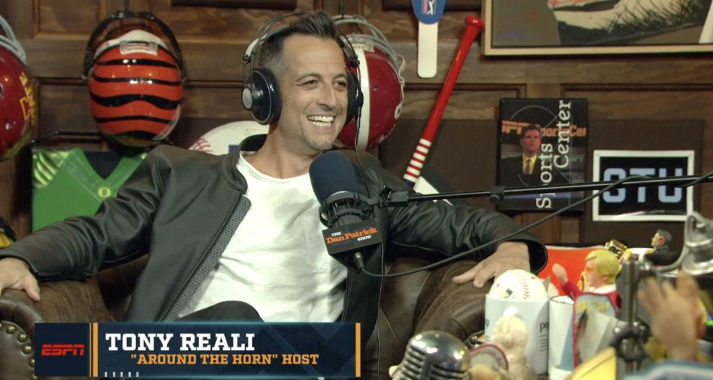 Tony Reali rails against people suggesting 'woke' canceled 'Around the ...