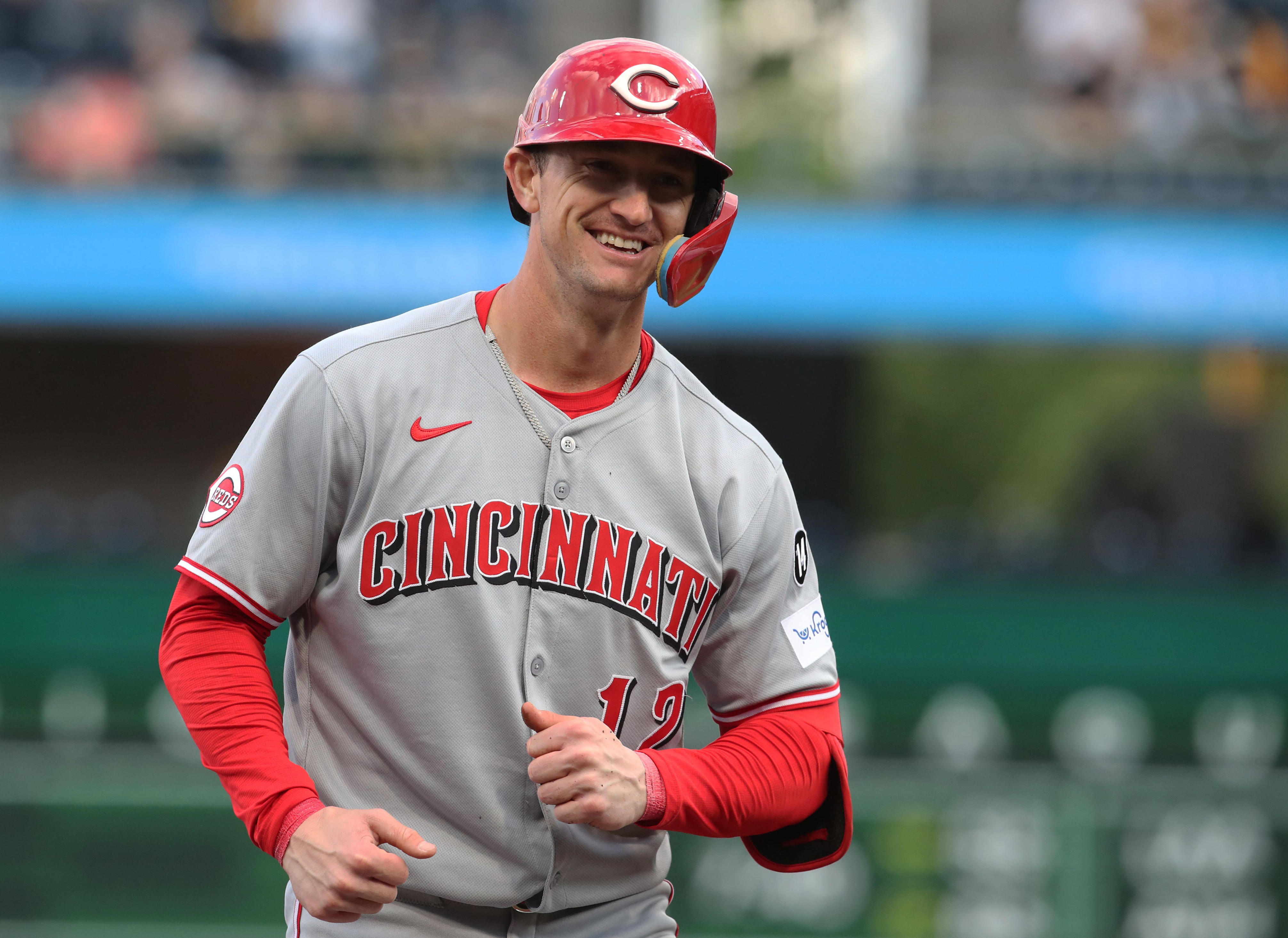 Look who's back: 'Second half. Let's go,' Cincinnati Reds' Austin Hays ...