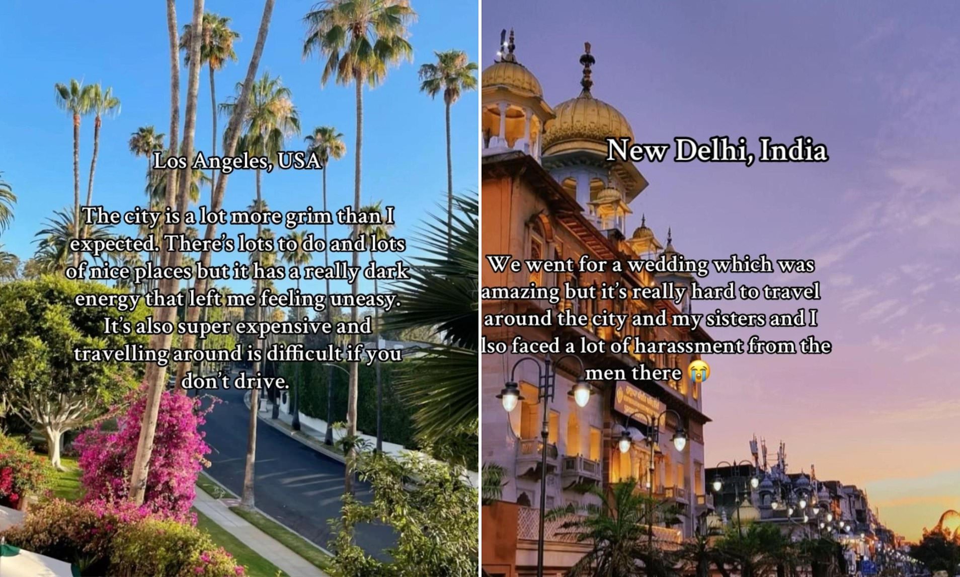 Avid traveller names the 5 places she'd never go back to including one ...