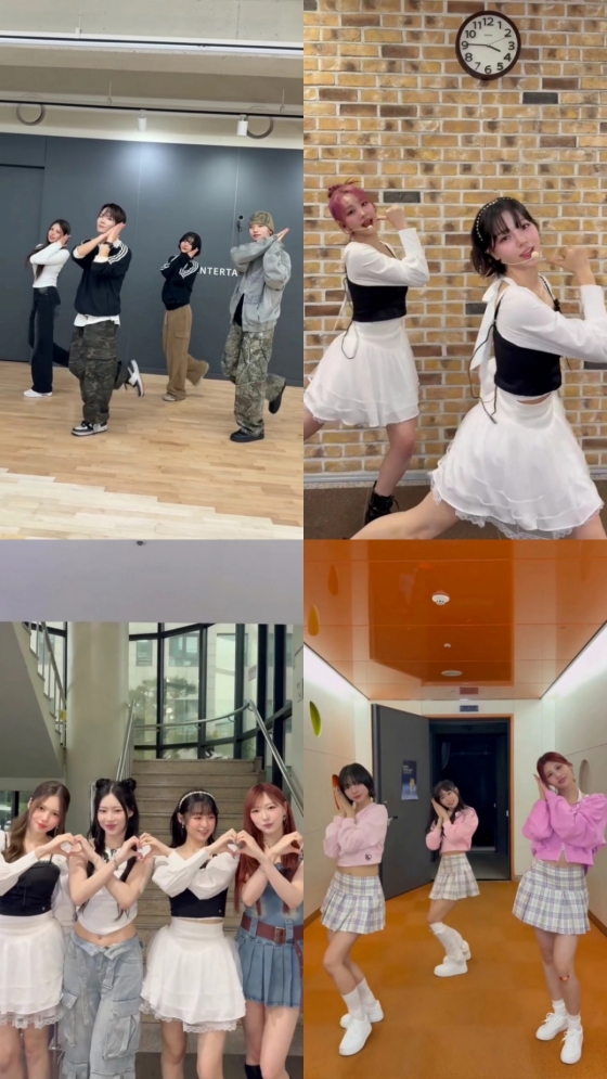 UDTT(우당탕탕 소녀단) 'REALLY REALLY' 챌린지 '신선'