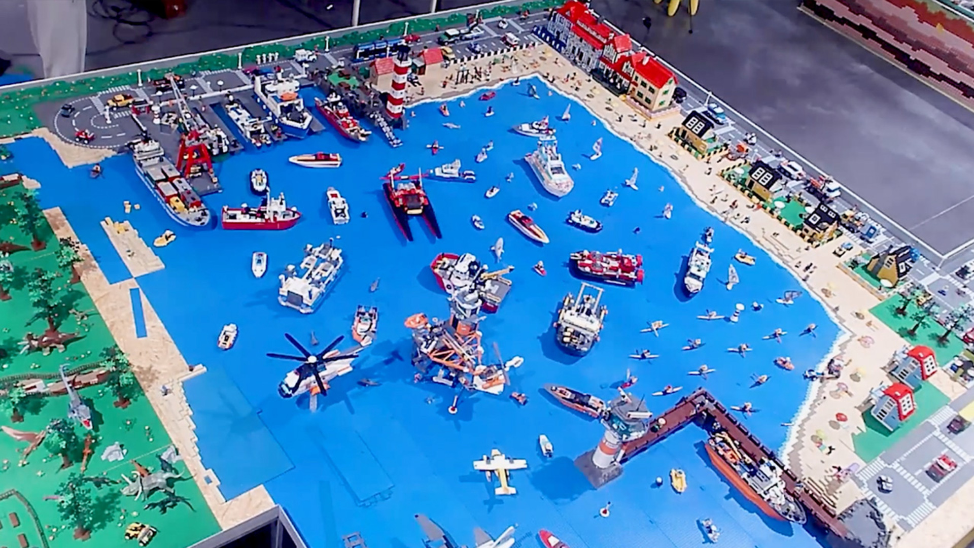 Faça uma visita guiada à maior paisagem LEGO do mundo