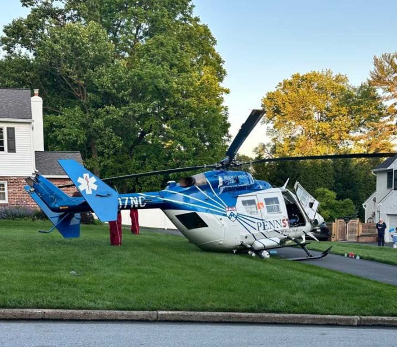 PennSTAR Helicopter Forced To Land In Montgomery County Neighborhood