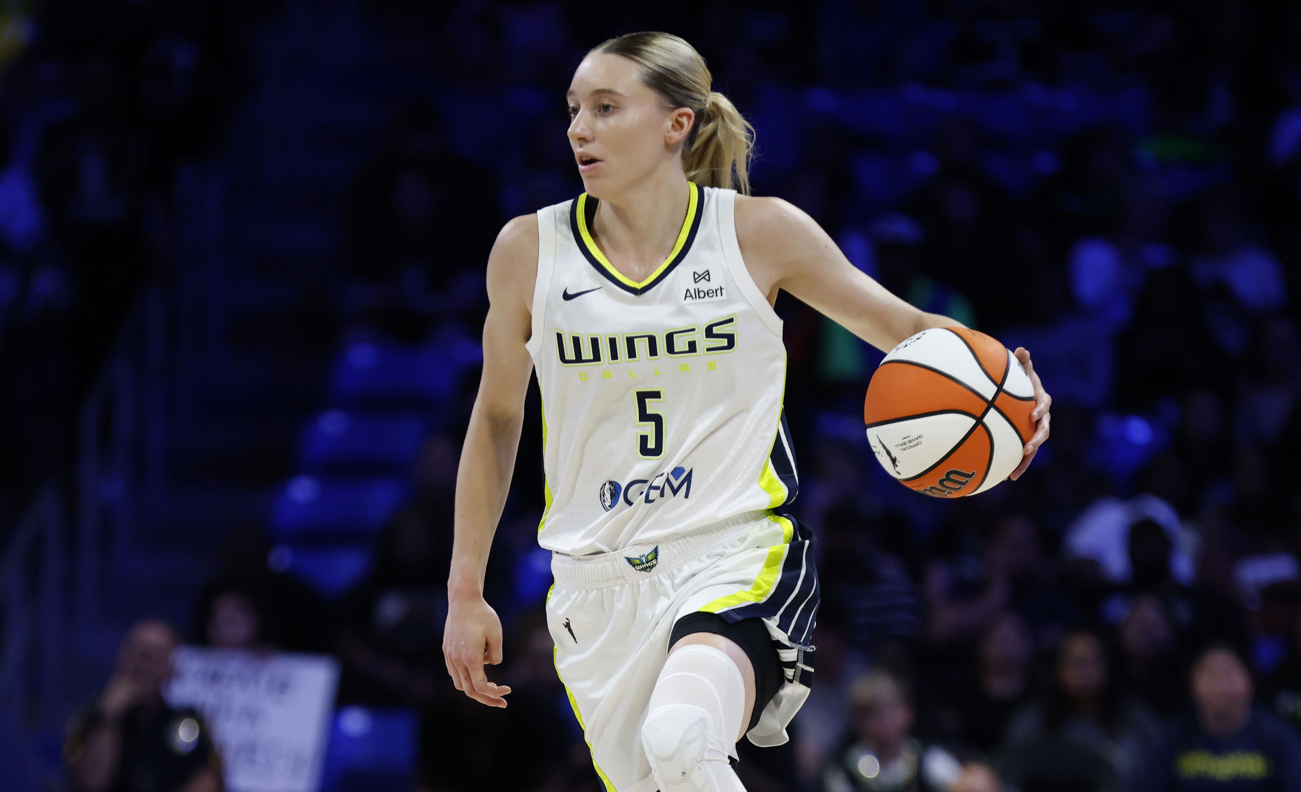 Paige Bueckers takes on starring role for Wings, but Storm drop Dallas ...