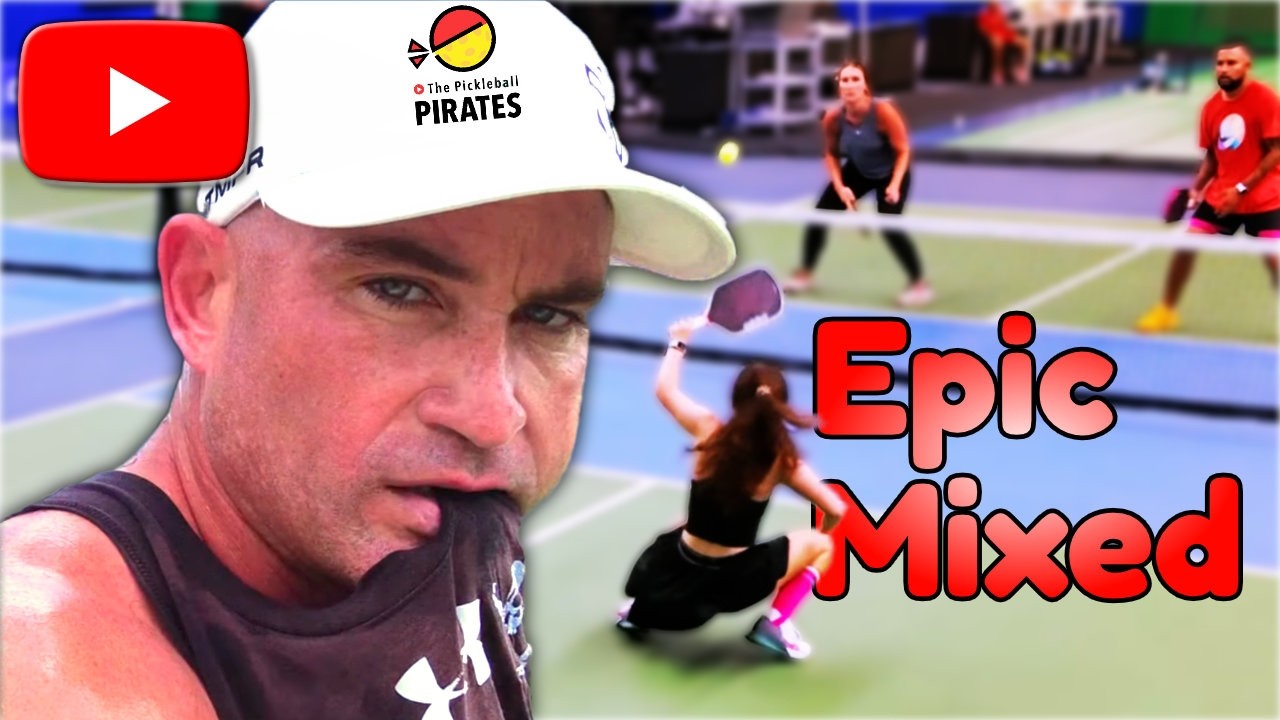 Intense Pickleball 4.5 Mixed Doubles at Team Tournament in Orlando, FL