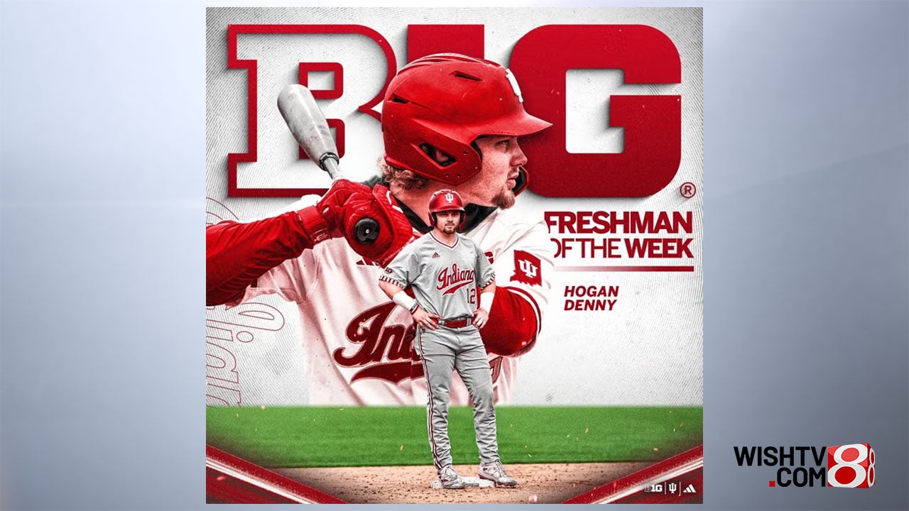 Indiana's Hogan Denny named Big Ten Freshman of the Week