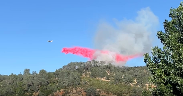 Bridge Fire: Crews respond to vegetation fire near Tuolumne County lake