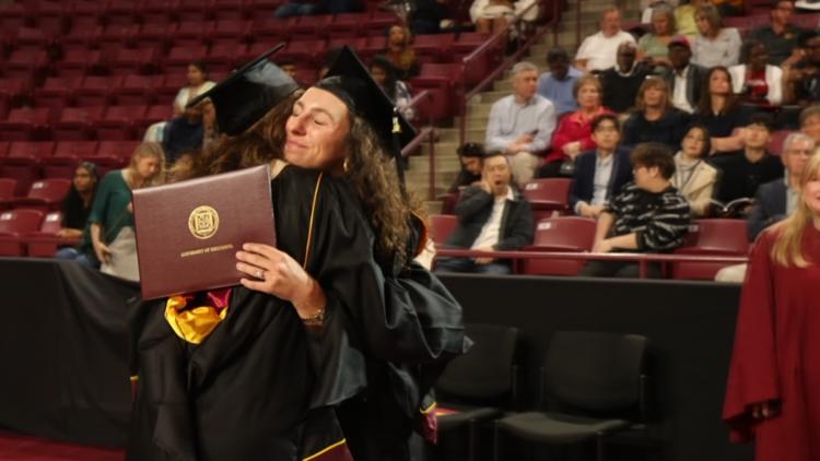 Mother and daughter finish grad school (and a marathon) together