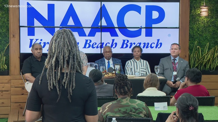 Virginia Beach NAACP hosts town hall on VBCPS DEI policy
