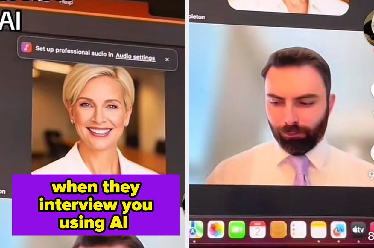 These Viral Videos Of Glitchy AI Job Interviews Gone Wrong Are Taking Over TikTok, But There's ...