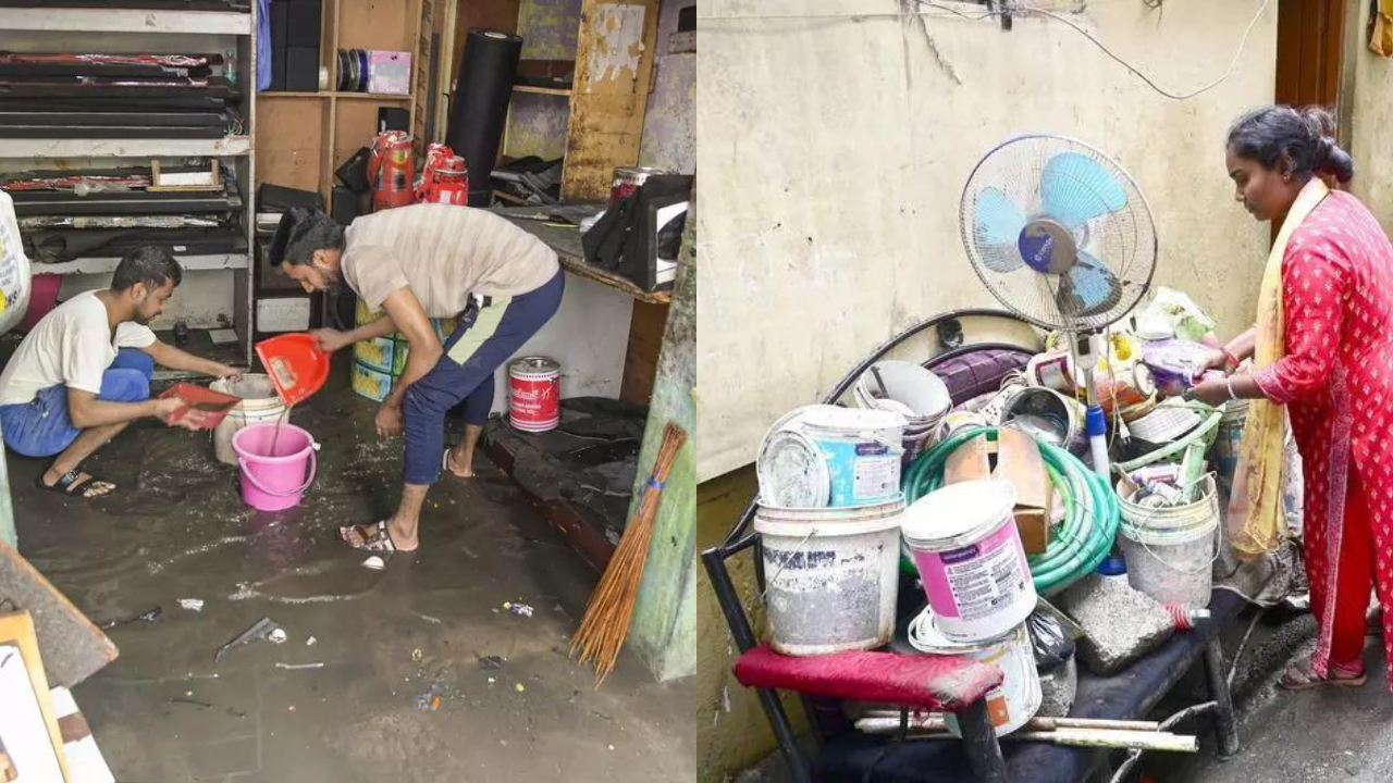 Bengaluru rain leaves streets flooded and toilets overflowing