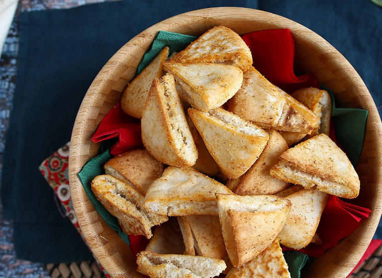 Pita chips - quick recipe