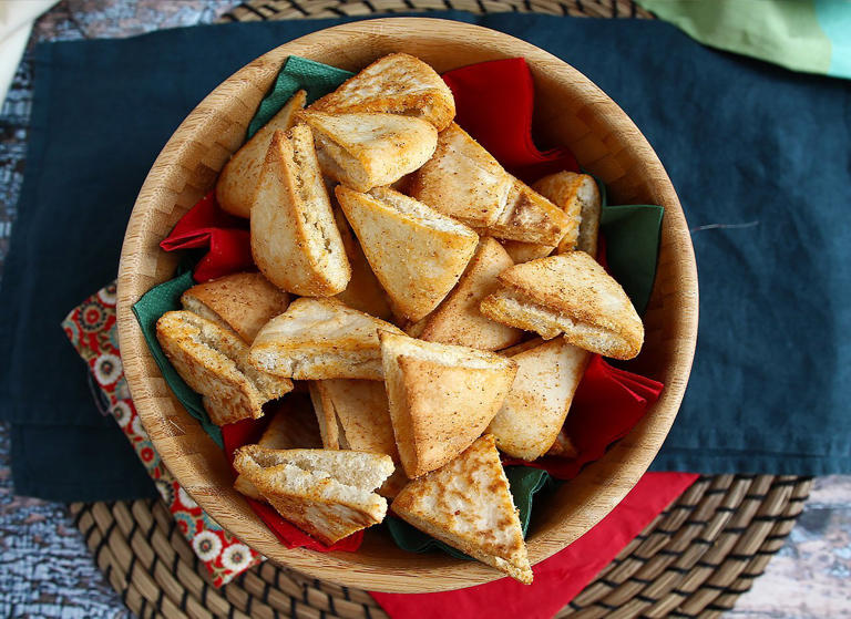 Pita chips - quick recipe