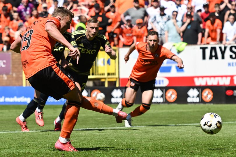 Sam Dalby responds to Dundee United transfer question as striker admits ...