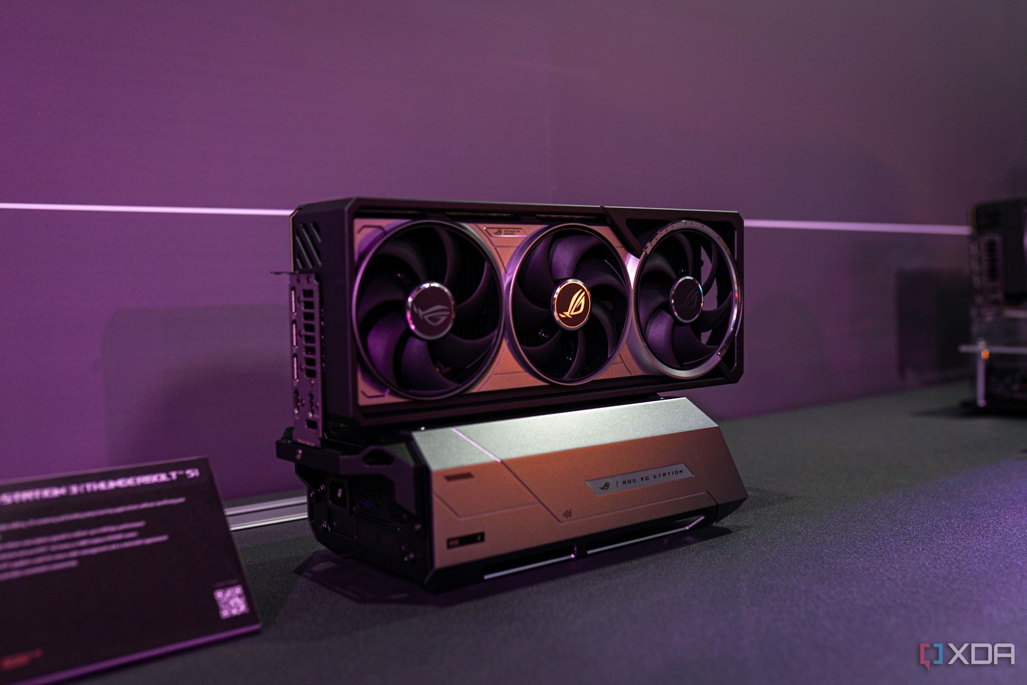 Asus finally made the Thunderbolt 5 external GPU dock I've waited ages for