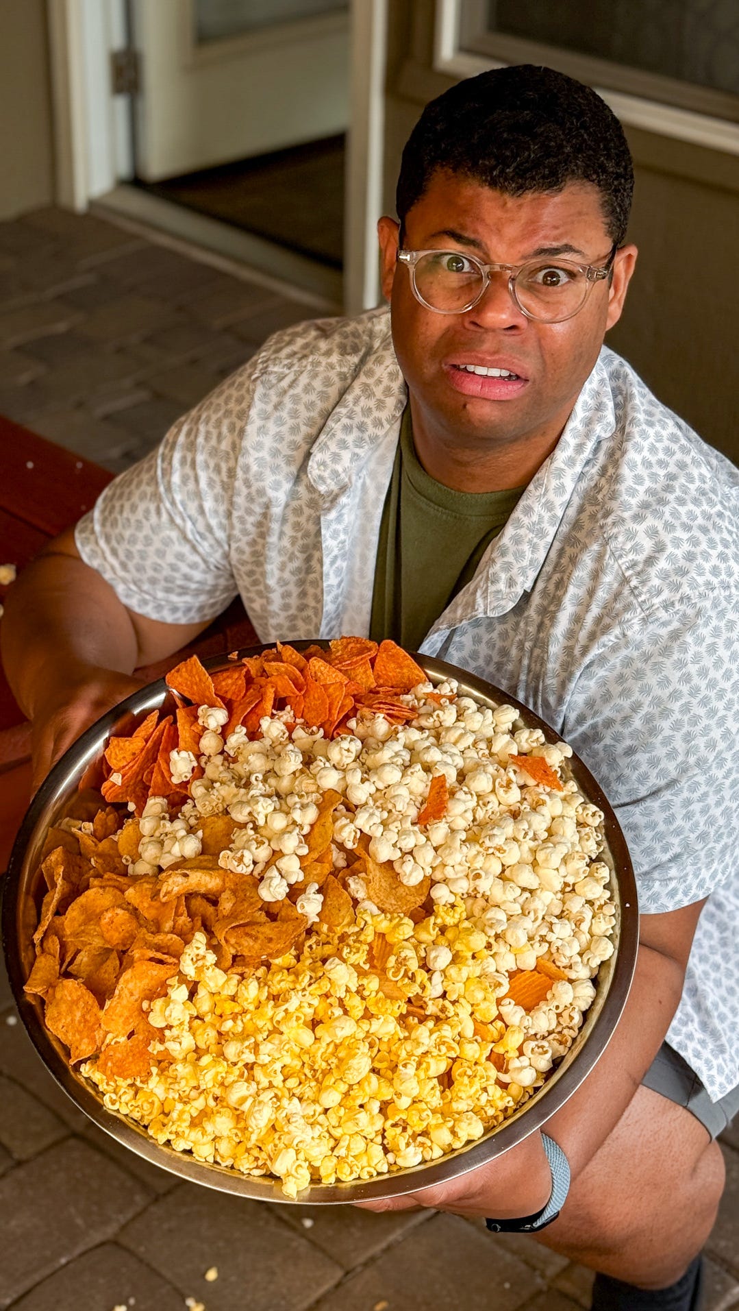 No bowl? No problem. This chip hack is genius.