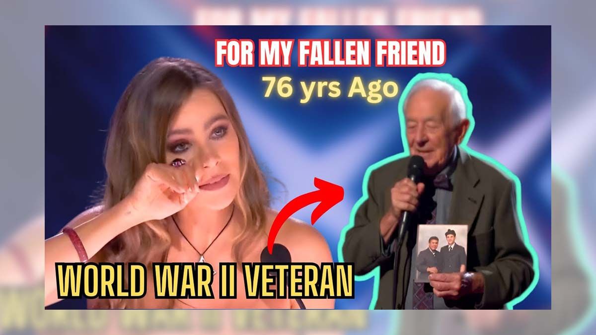 Authentic video of WWII vet Henry Whitaker singing on 'America's Got ...