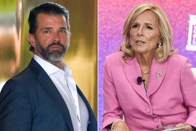Donald Trump Jr. Mocks Jill Biden After Her Husband's Highly Aggressive ...