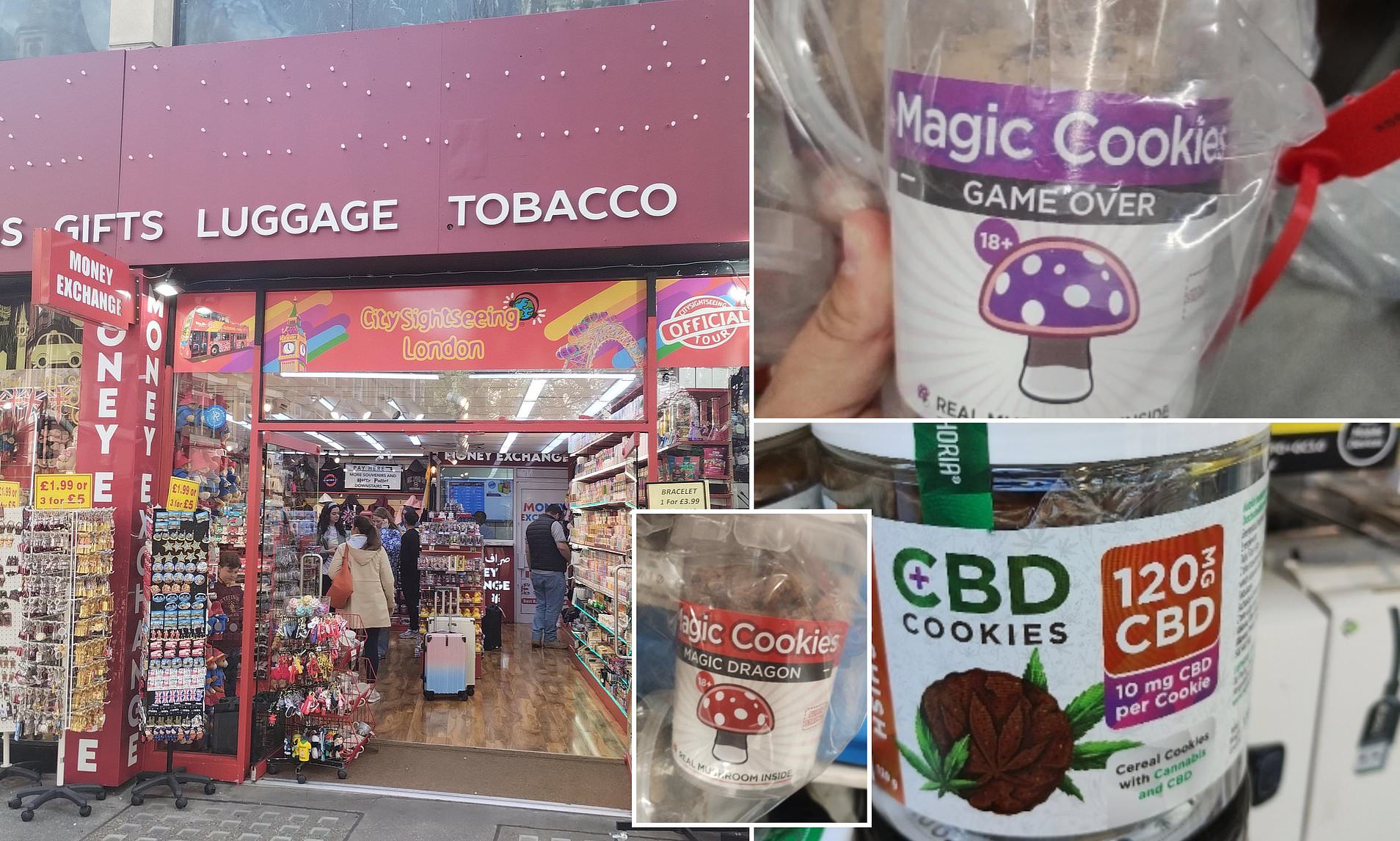 West End sweet shop caught selling magic mushrooms as police raid store ...