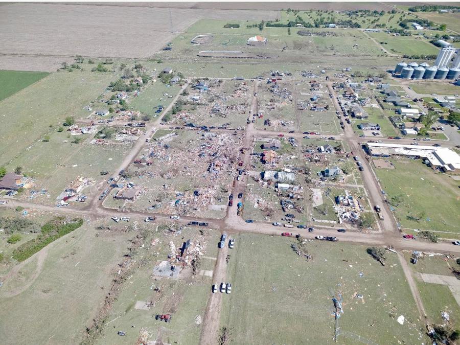 Damage assessments begin for tornado-impacted Kansas counties