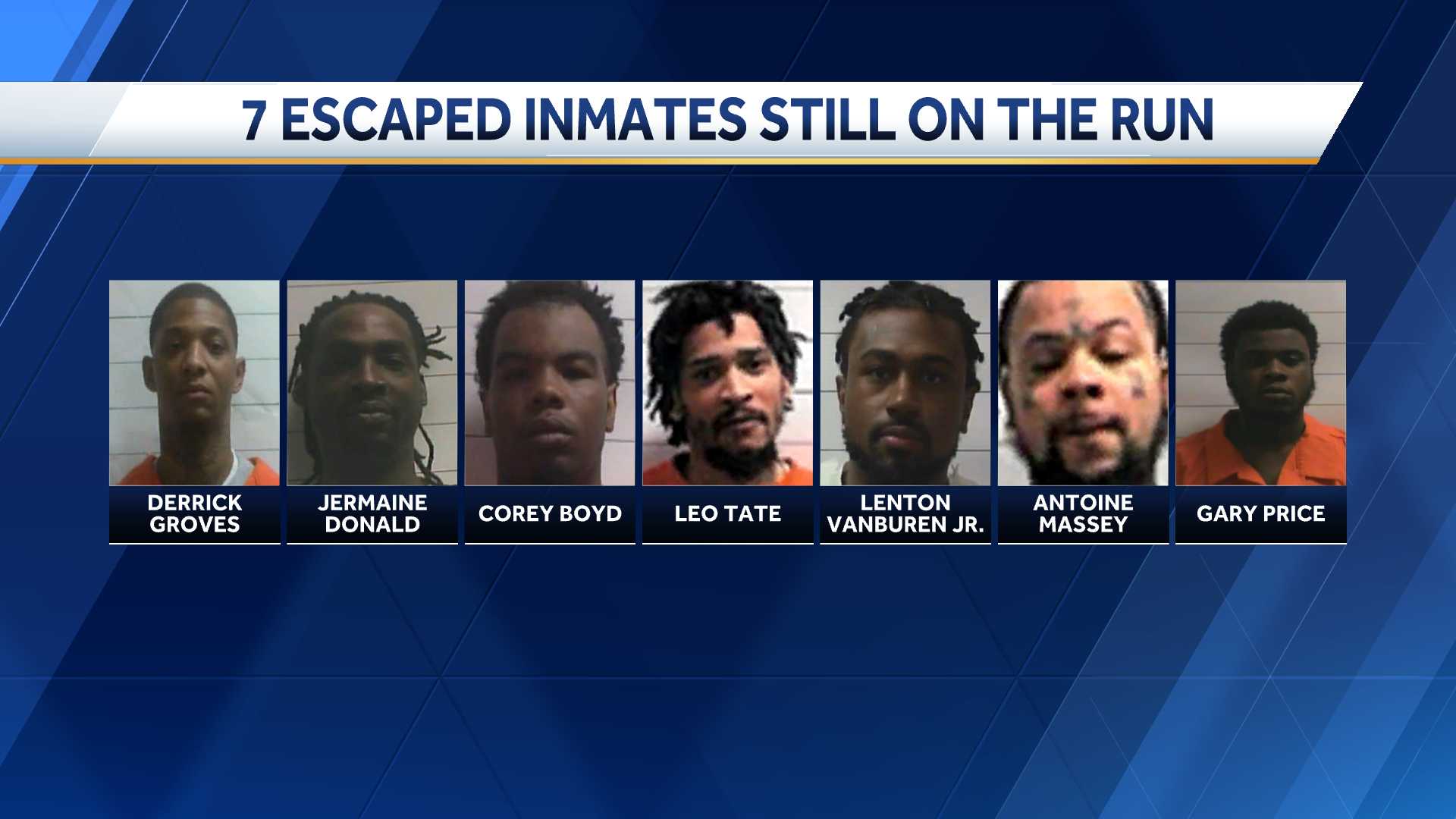 Search intensifies for 6 escaped New Orleans inmates