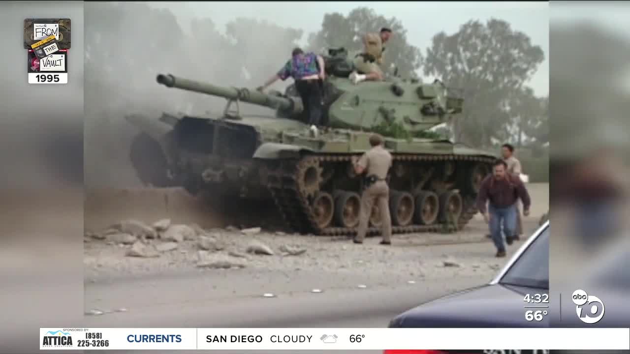 FROM THE VAULT: Kearny Mesa tank rampage, 30 years later